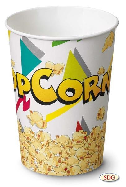POPCORNBECHER - VL32 // Popcornbecher anpassbare karton // Fast Food ...