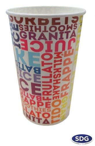 500 ml Paper cup - 50W // Cups in paper // Cardboard cups line for ...